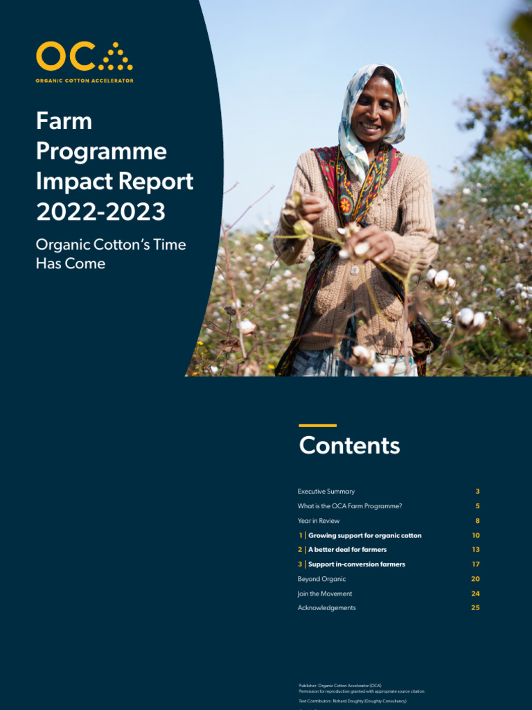 OCA_Farm_Programme_Impact_Report_2023 | PDF | Organic Farming | Agriculture