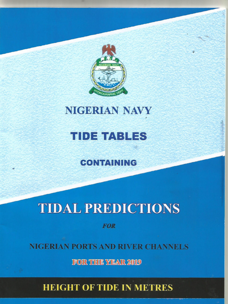 Tidal Table for Ports | PDF