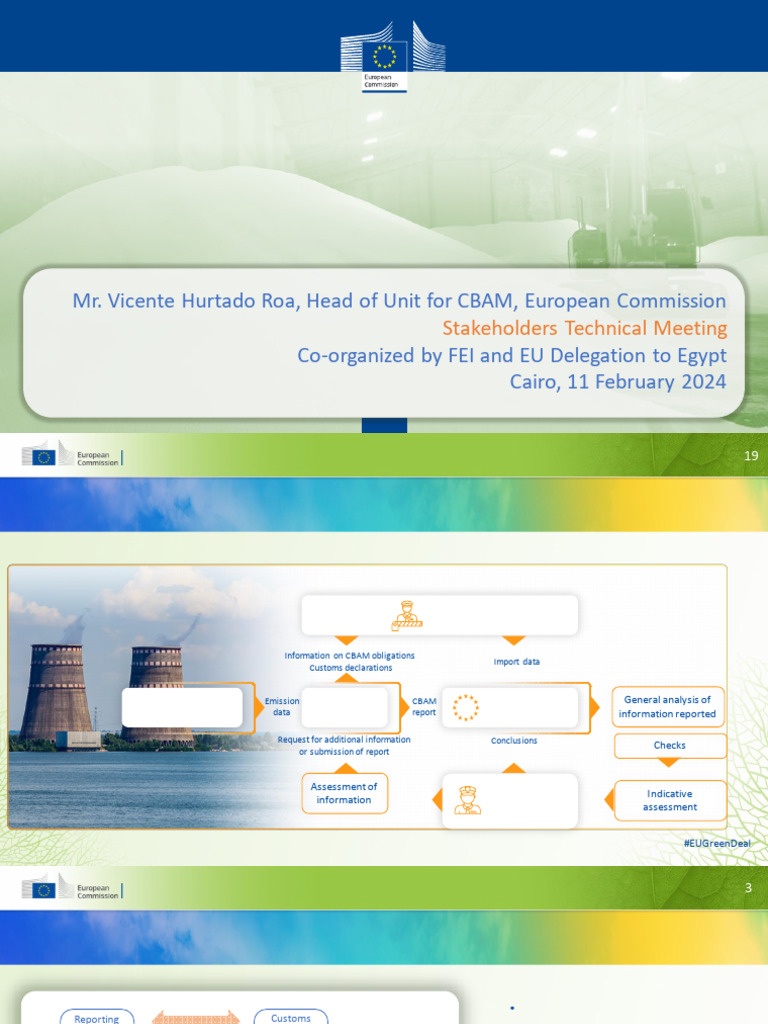 Methodology CBAM Cement & Fertilisers | PDF | Fertilizer | Cement