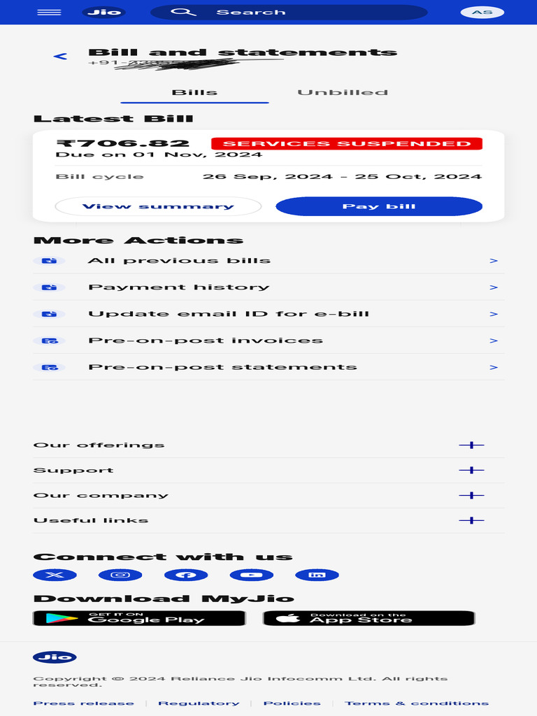 Bills & Statements | PDF