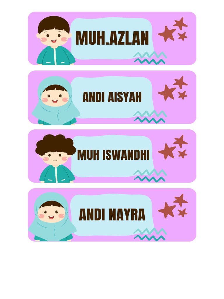 Nama Murid A.uli | PDF