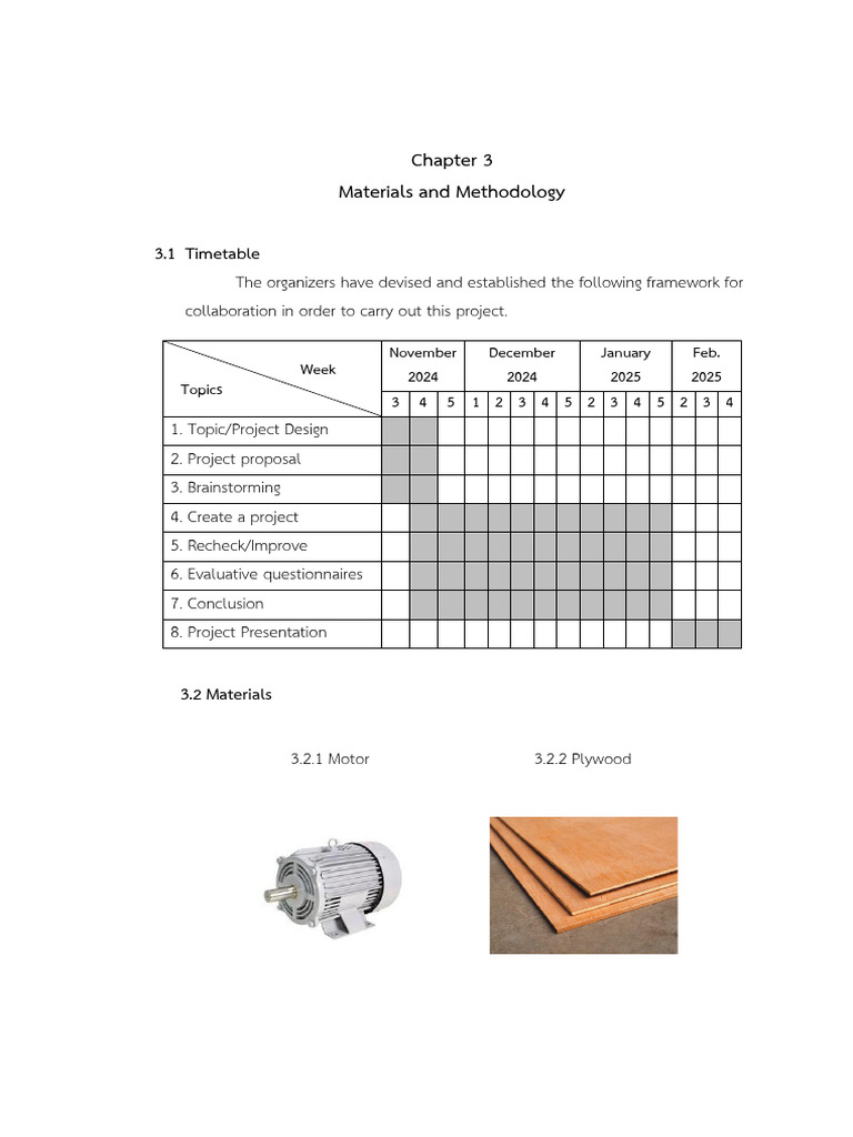 Chapter 3 Material and Methodology | PDF