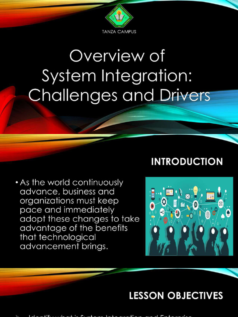 Overview of System Integration Challenge and Drivers | PDF