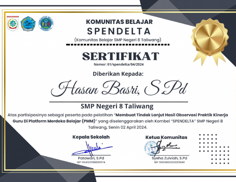 Sertifikat Kombel | PDF