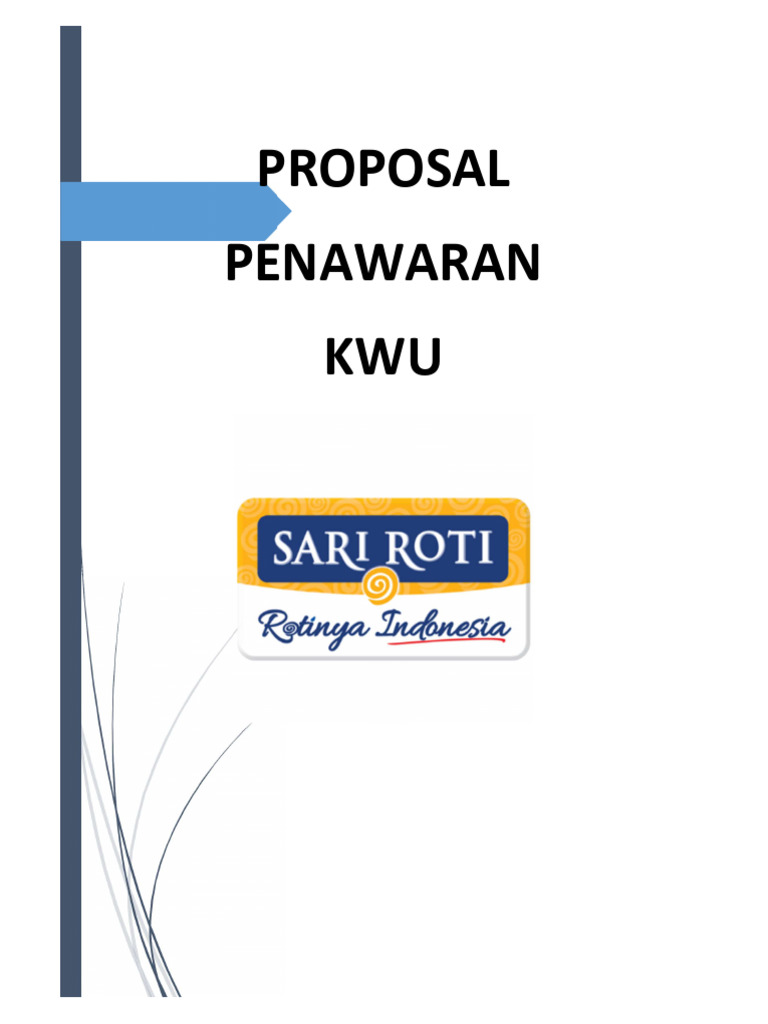 Proposal KWU | PDF | Foods | Cuisine