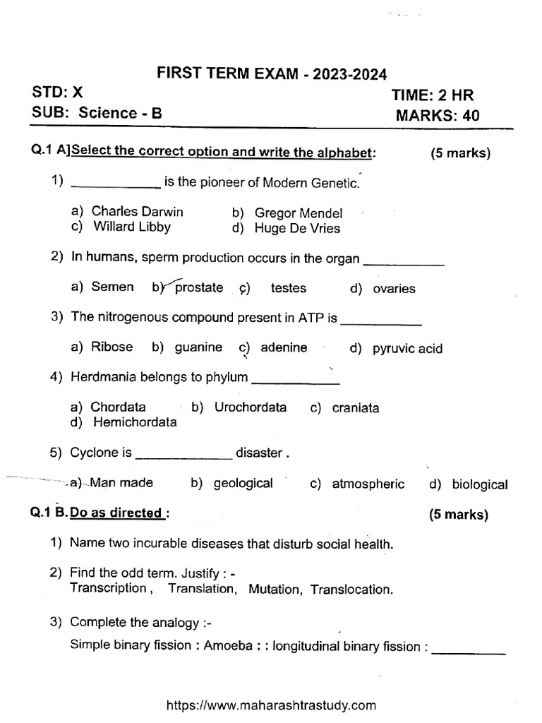 Science B | PDF