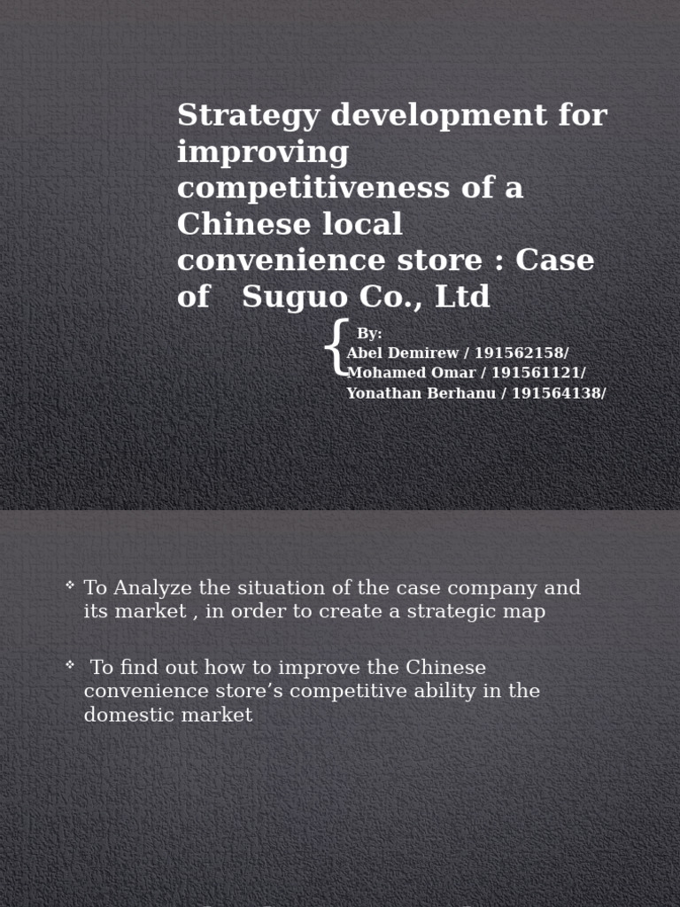 ie project ppt | PDF | Marketing | Marketing Strategy