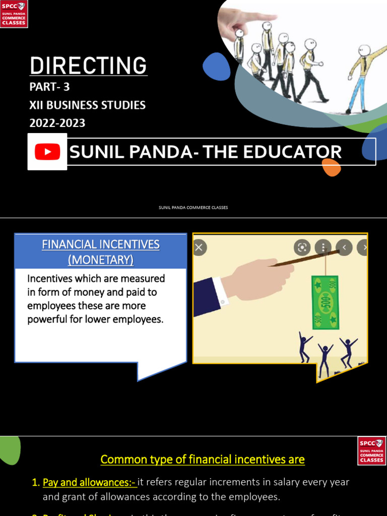 Financial & Non-Financial Incentives | PDF | Incentive | Employment