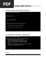 Multi Guard Authentication in Laravel 5.8 | PDF | Authentication | Data Management