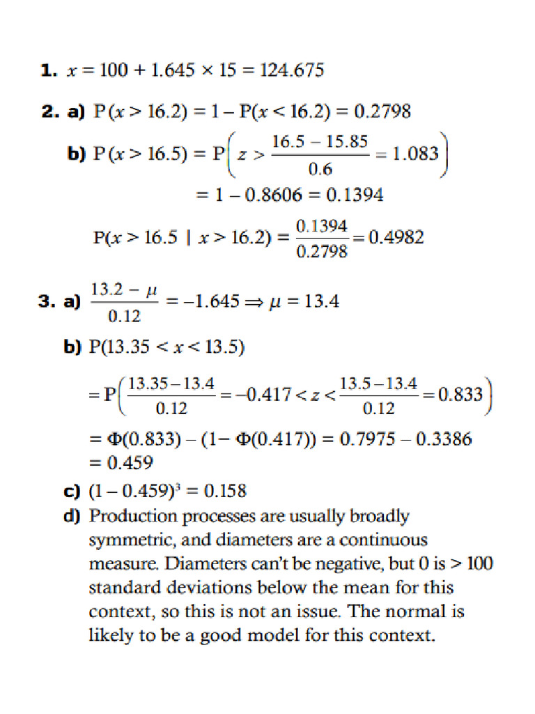 Working Solution Chapter 9.4 | PDF