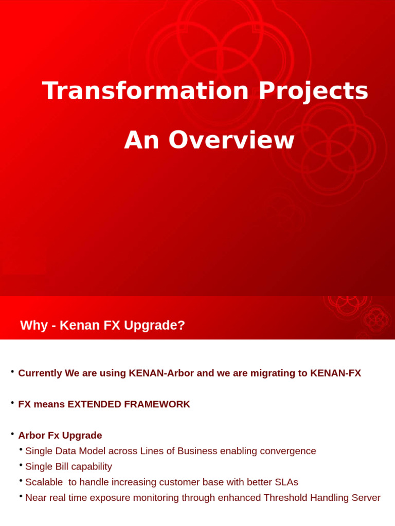 Kenan FX Presentation | PDF | Customer Relationship Management | Databases