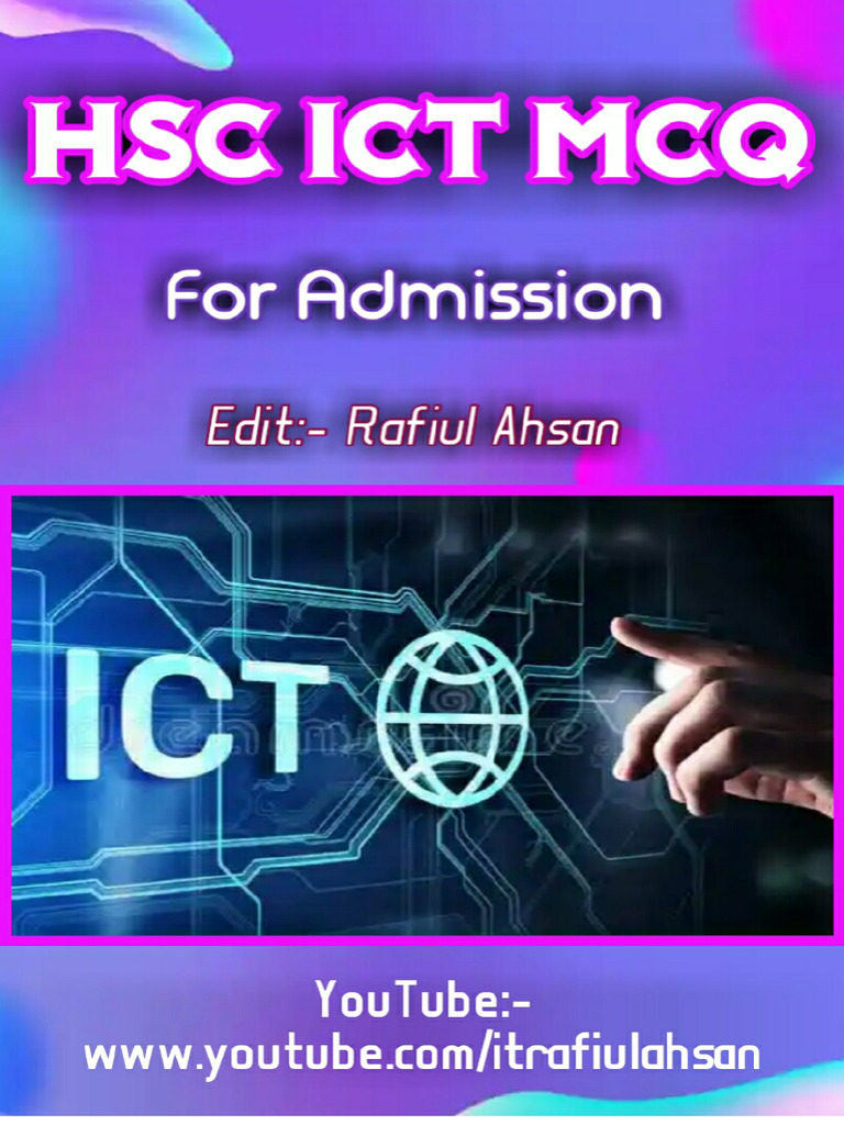 HSC ICT MCQ Questions 2025 Guide | PDF