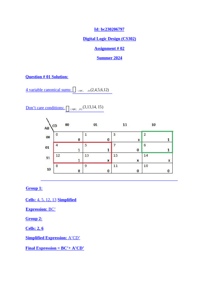 cs302 Assignment no 2 | PDF