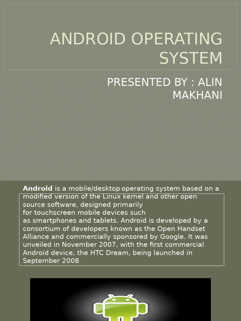 Android Operating System 2 | PDF