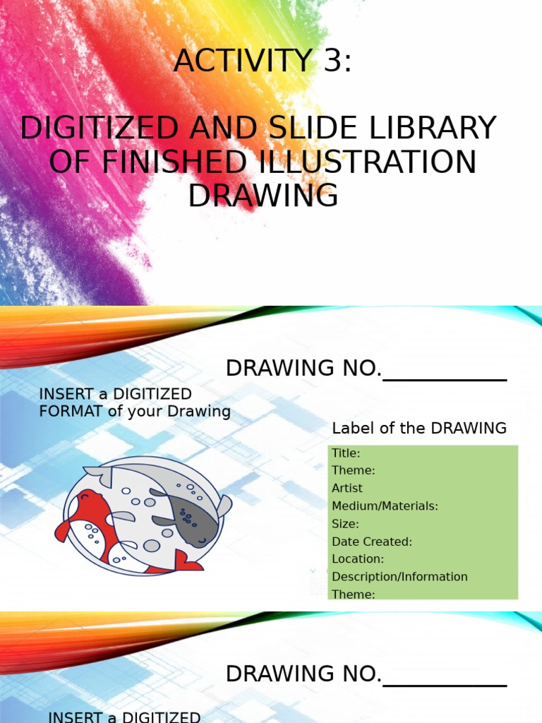 Activity 3. Digitization and Slide Library of FInished Work | PDF Activity 3. Digitization and Slide Library of FInished Work | PDF