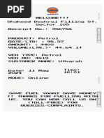 Fuel Bill Template Edited | PDF