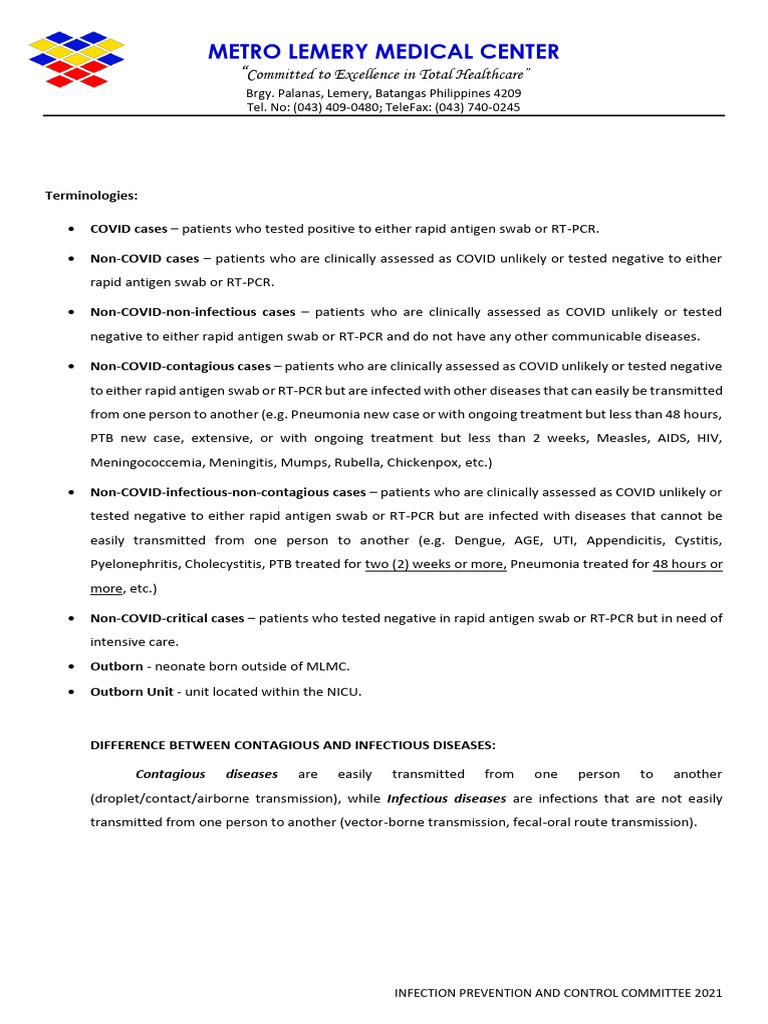 Patient Placement Flow Charts 2021 | PDF | Infection | Urinary Tract ...