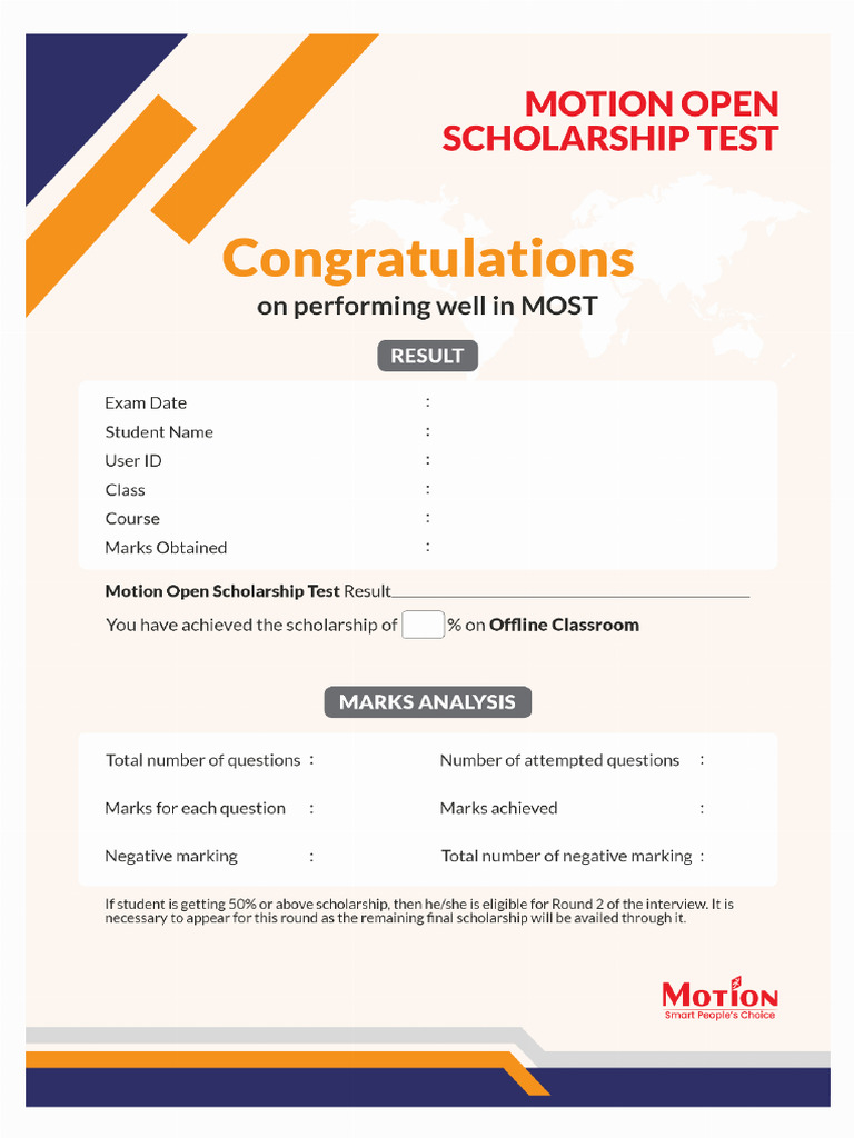 Most Certificate | PDF