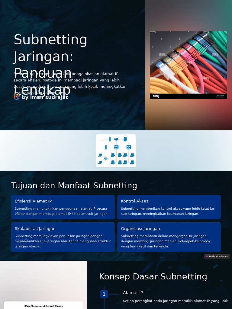 Panduan Lengkap Subnetting Jaringan | PDF