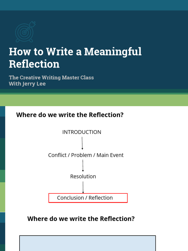 How To Write A Meaningful Reflection | PDF