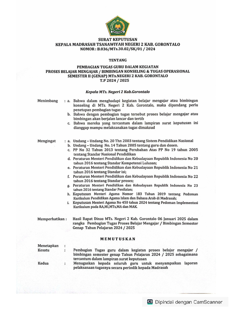 SKPT Genap 24-25 | PDF