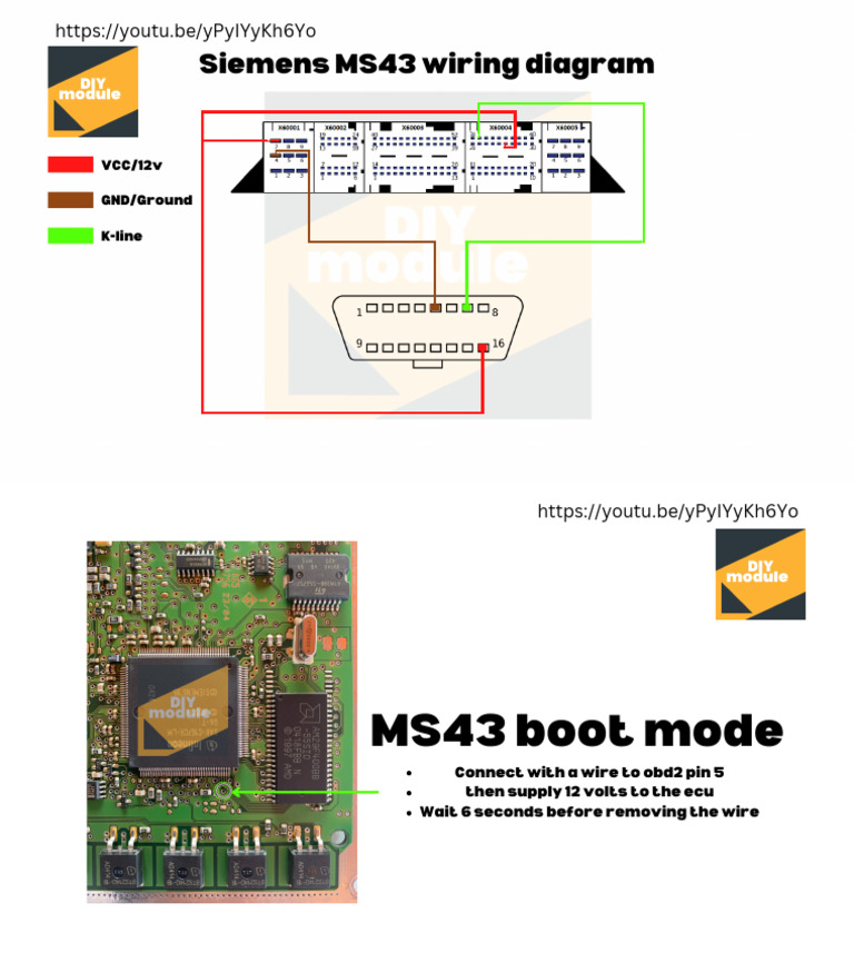 Siemens MS43 Wiring Diagram | PDF