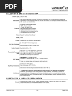 Carboguard 880 MIO PDS | PDF | Humidity | Epoxy