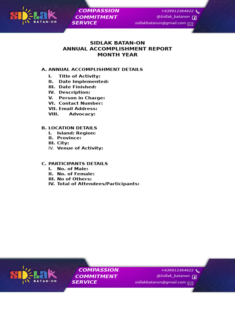 Annual Accomplishment Report 2023 | PDF