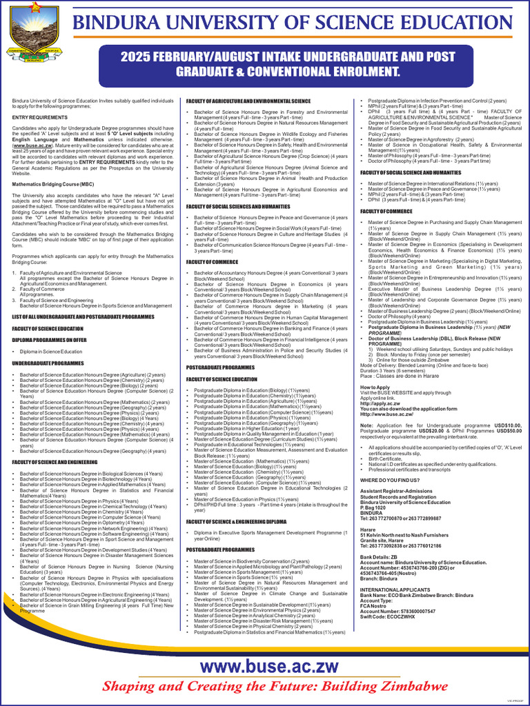 BUSE 51x9 Proof 22 Dec 2024 | PDF | Bachelor's Degree | Academic Degree