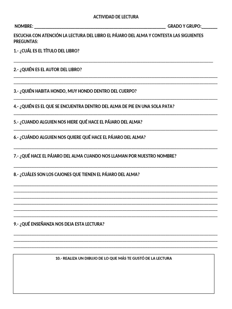 Actividad de Lectura | PDF