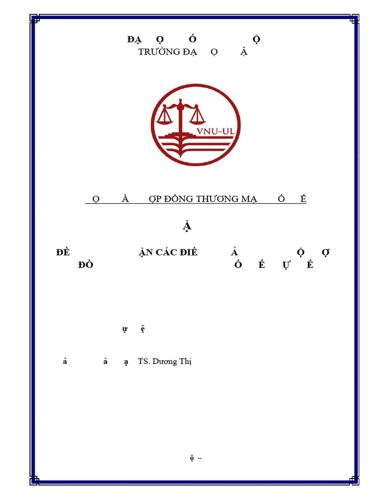 N I Dung BTN H P Đ NG TMQT - Nhóm 5 (Final) | PDF