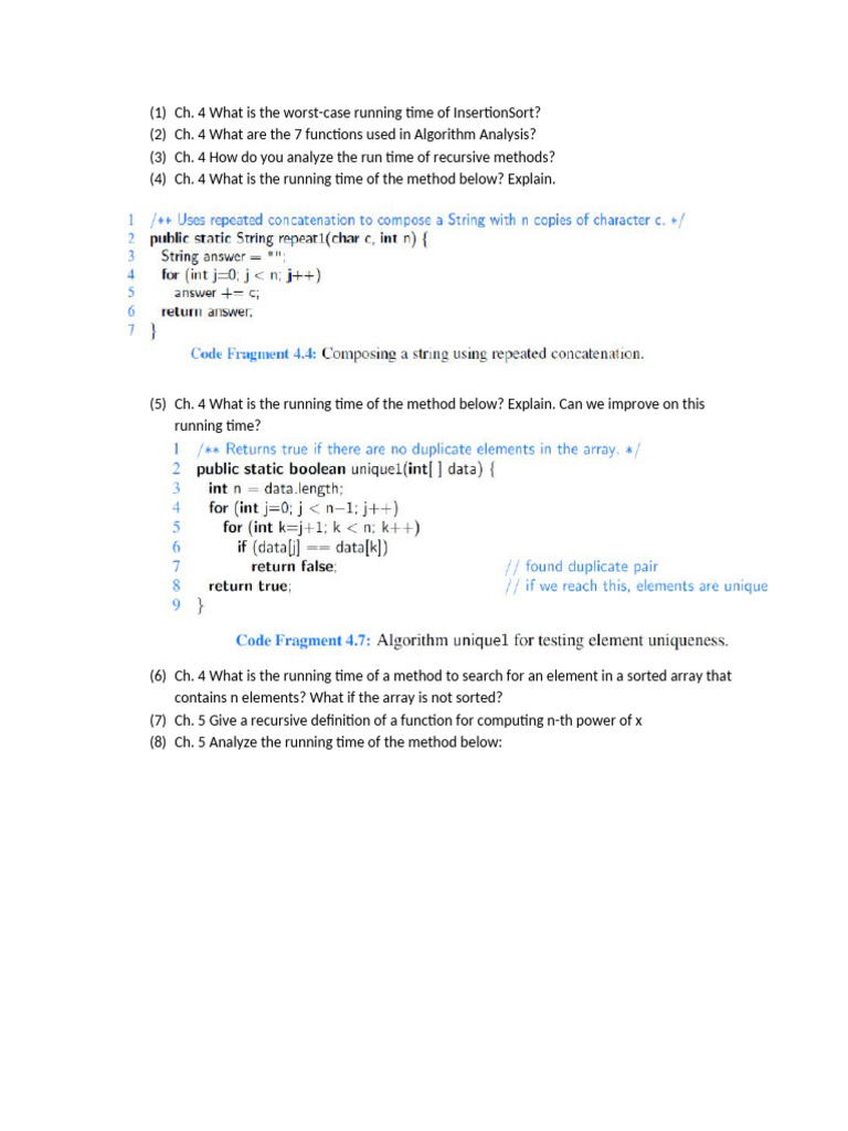 Algorithm Analysis Essentials | PDF