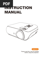 hy300-mini-projector-manual | PDF | Bluetooth | Qr Code