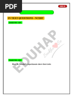 Class10 Heredity PYQs | PDF
