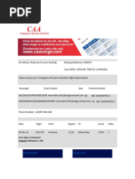 Weekly Flight Schedule for UNHAS DRC | PDF | Aviation