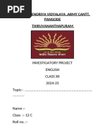 Acknowledgement For Class 12 Project | PDF