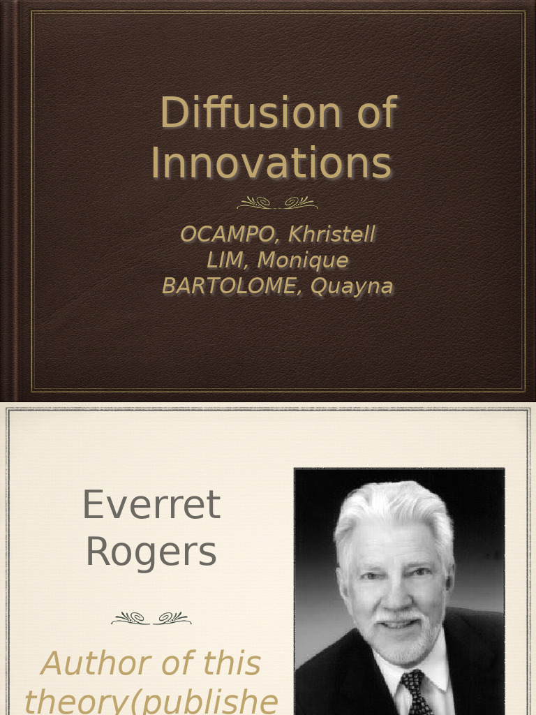Diffusion of Innovations | PDF | Psychological Concepts | Human ...