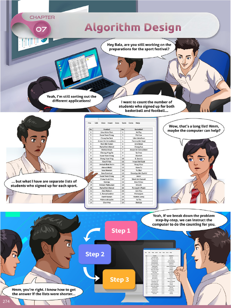 G3 Computing Textbook Chapter 07 | PDF | String (Computer Science) | Algorithms