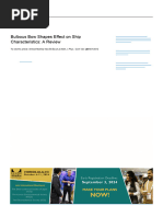 The Bulbous Bow - Types, Characteristics, and Effects | PDF | Drag ...