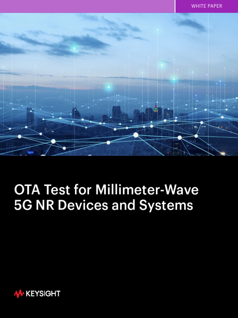 OTA Test for Millimeter-Wave 5G NR Devices and Systems | PDF | Antenna ...