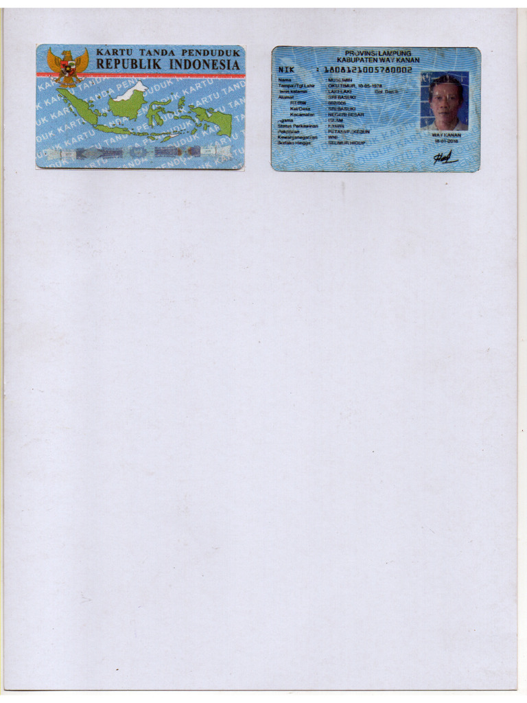 KTP Bapak Alvi | PDF