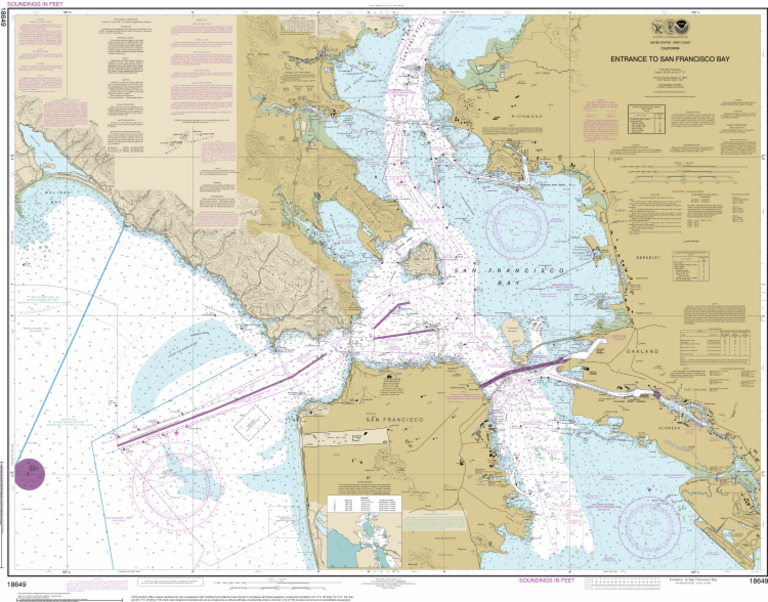 NOAA Chart Bay Area | PDF