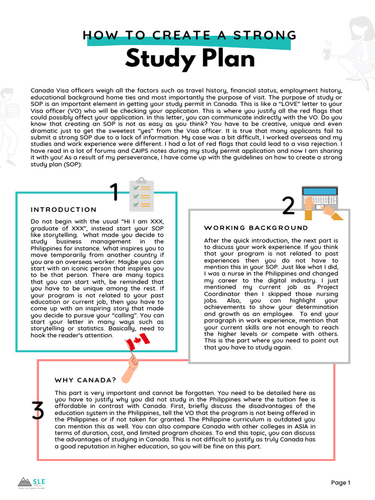 TXgT4roTMmxO8tKtIkzj The Study Plan Starter Guide by SLE | PDF | Travel ...