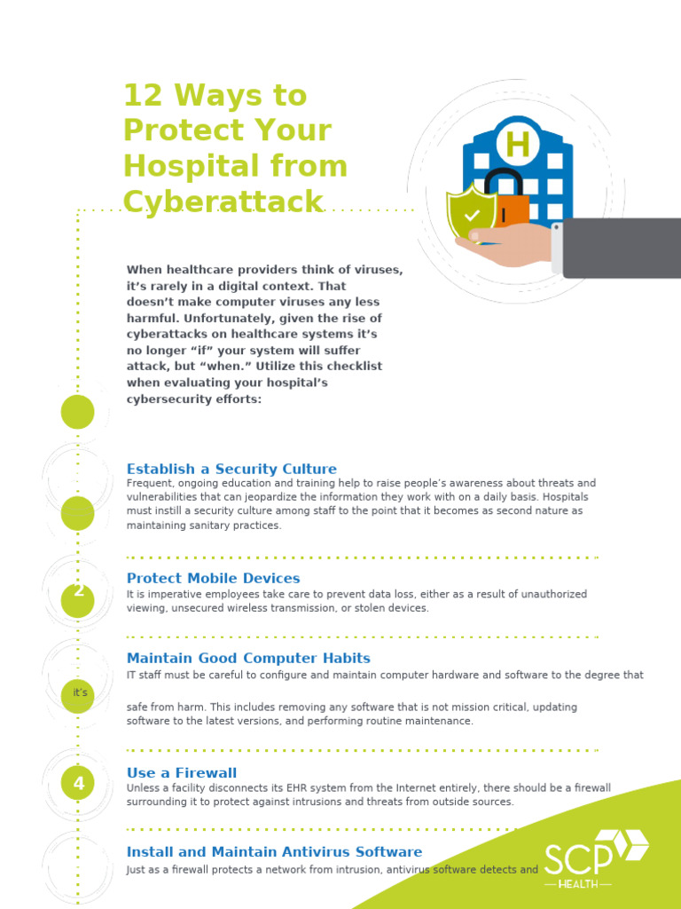 11 Ways To Protect Your Hospital From Cyber-Attack | PDF | Security | Computer Security