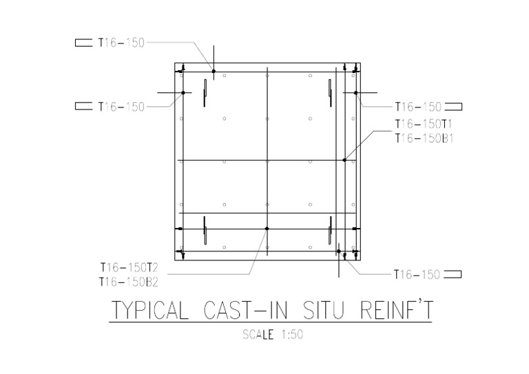 Typical Cast-Insitu Panel Reinf't | PDF