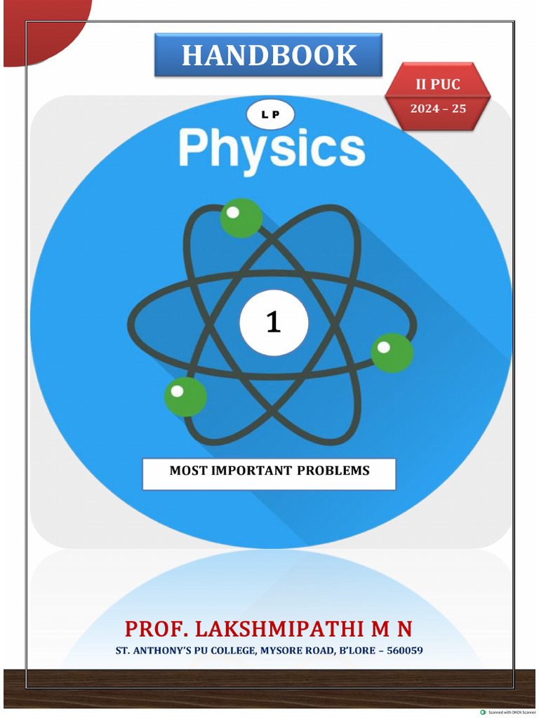 Physics Most Imp Problems | PDF