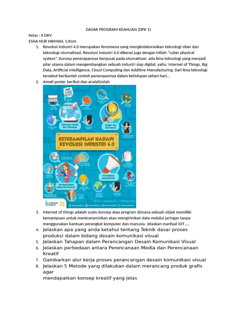 Dasar Program Keahlian | PDF