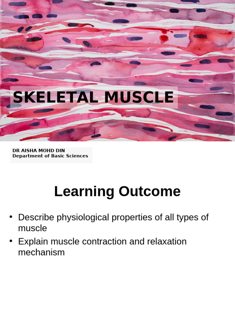 Sarcoplasmic Reticulum in Muscle Contraction | PDF | Muscle Contraction ...