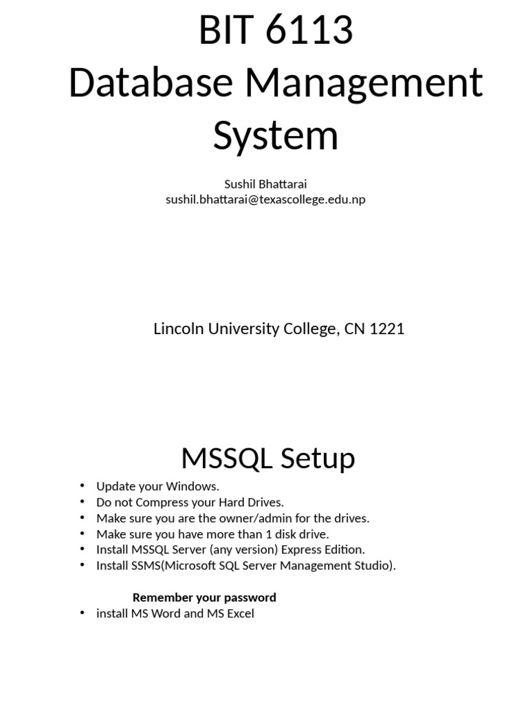 SQL | PDF | Relational Model | Microsoft Sql Server SQL | PDF | Relational Model | Microsoft Sql Server