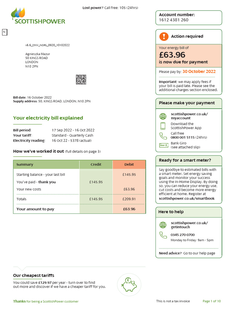 bill-687004289371 | PDF | Cost Of Living | Credit Card